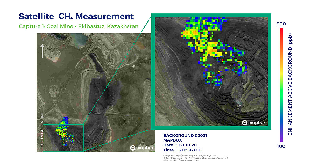 World First: Methane Emissions from Opencast Coal Mines - GHGSat