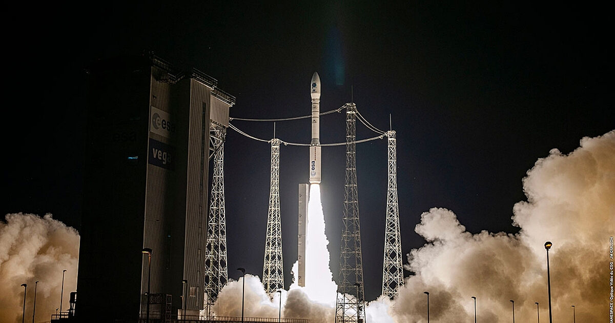 Europe's Small Vega Rocket Return to Action - GHGSat