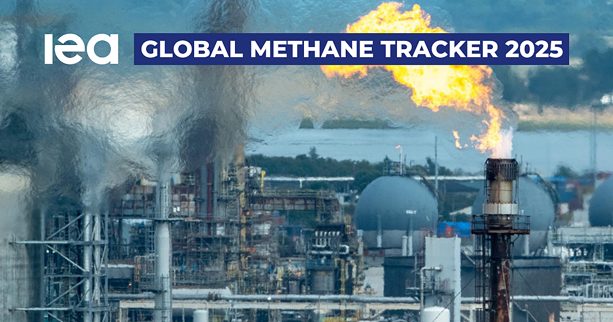 IEA 2025 Global Methane Tracker blog cover