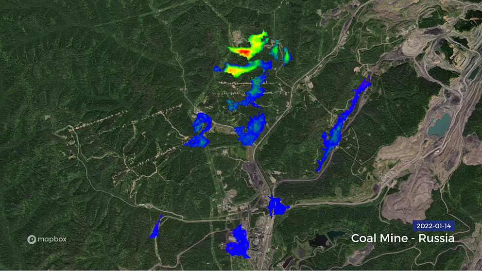 Russian mine produces biggest methane leak ever seen by GHGSat - GHGSat